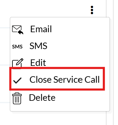 One Click - Customer Record – Shortcut to Close a Service Call – P3 ...