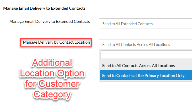 One-Click - Automation - Option to send to Extended Contacts – P3 Help Desk