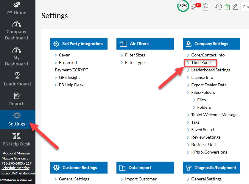Unified Time Zone Setting and Accurate Timestamp Conversion – P3 Help Desk